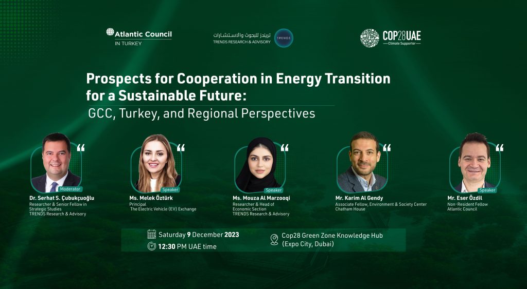 TRENDS Research & Advisory - Prospects for Cooperation in Energy Transition for a Sustainable ...